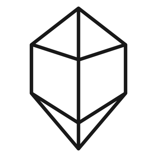 Icon Crystal Stroke Shape Transparent PNG SVG Vector File icon-crystal-stroke-shape-transparent-png-svg-vector-file