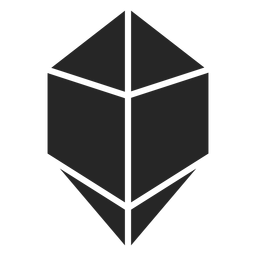 Long Crystal Shape PNG & SVG Design For T-Shirts