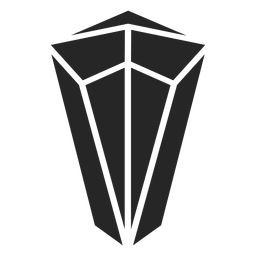 Long Shape Crystal PNG & SVG Design For T-Shirts