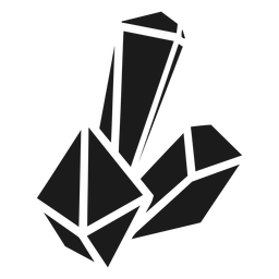 Nice Crystals Shape Simple PNG & SVG Design For T-Shirts