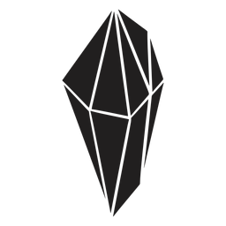 Simple Crystal Top View PNG & SVG Design For T-Shirts