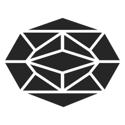 Wide Shape Crystal PNG & SVG Design For T-Shirts