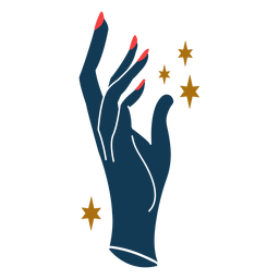 Manicured Hand Sad PNG & SVG Design For T-Shirts