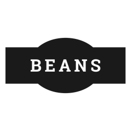 Beans Label Transparent PNG & SVG Vector
