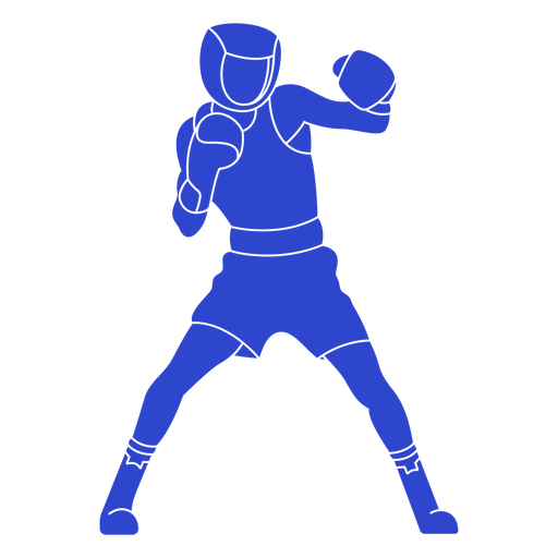 Boxer blue - Transparent PNG & SVG vector file