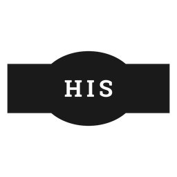 His Label PNG & SVG Design For T-Shirts