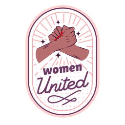 Women United Badge PNG & SVG Design For T-Shirts