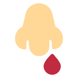 Bleeding Nose Icon PNG & SVG Design For T-Shirts