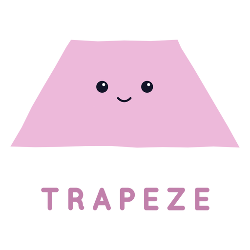 Cute trapeze shape - Transparent PNG & SVG vector file