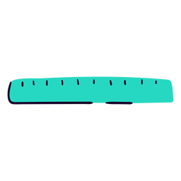 School Ruler Flat PNG & SVG Design For T-Shirts