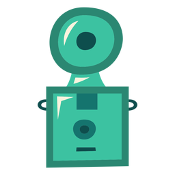 Vintage Camera Flat PNG & SVG Design For T-Shirts