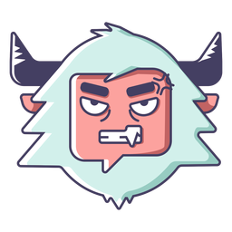 Yeti Angry Emoji PNG & SVG Design For T-Shirts