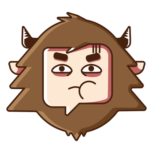 Yeti inveja emoji - Baixar PNG/SVG Transparente