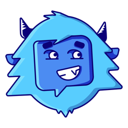 Vector Transparente PNG Y SVG De Yeti Haciendo Muecas Emoji
