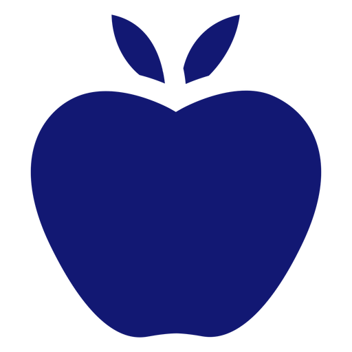 Apple icon blue - Transparent PNG & SVG vector file