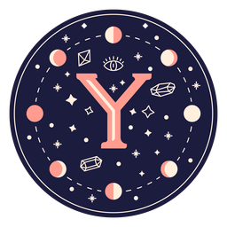 Letter Y Magic Banner PNG & SVG Design For T-Shirts