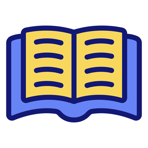 Icono de libro abierto icono de libro - Descargar PNG/SVG transparente