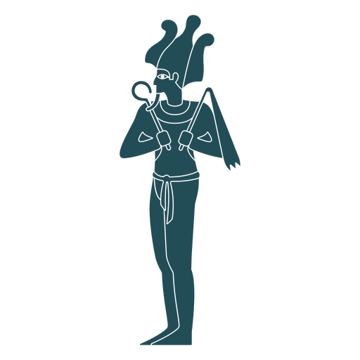 Egyptian gods osiris - Transparent PNG & SVG vector file