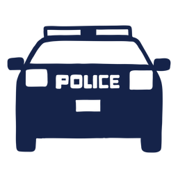 Police Car Van Front PNG & SVG Design For T-Shirts