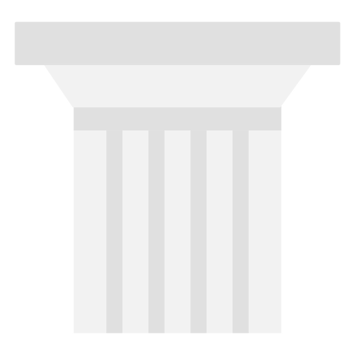 Column flat icon - Transparent PNG & SVG vector file