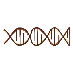 Dna chain sketch - Transparent PNG & SVG vector file