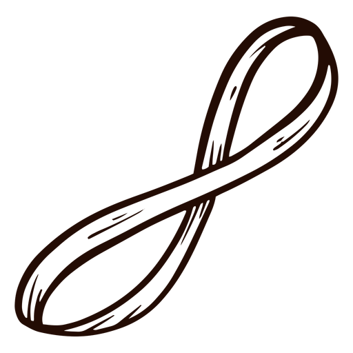 Elastic rubber hand drawn - Transparent PNG & SVG vector file