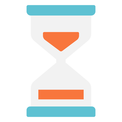 Ícone plano de ampulheta - Baixar PNG/SVG Transparente