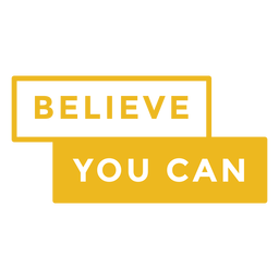 Believe transparent PNG or SVG to Download