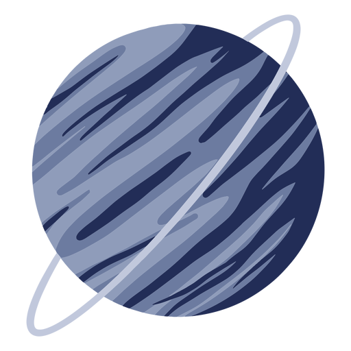 Ilustración del planeta urano - Descargar PNG/SVG transparente