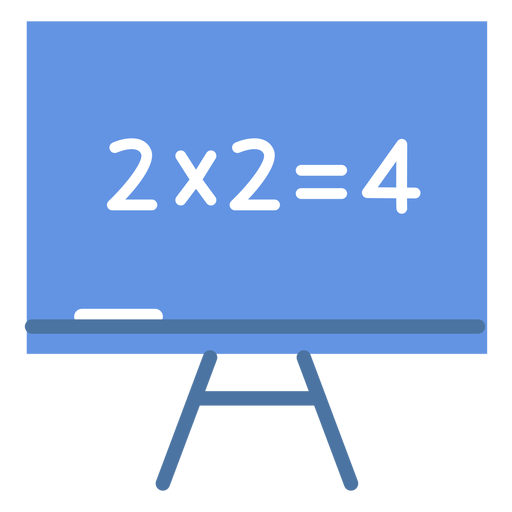 2 times 2 flat - Transparent PNG & SVG vector file