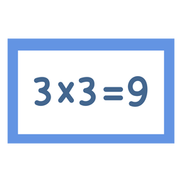 3 Times 3 Flat PNG & SVG Design For T-Shirts