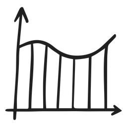 Graph Curve Doodle PNG & SVG Design For T-Shirts