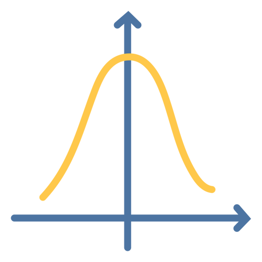 Gaussian bell flat - Transparent PNG & SVG vector file