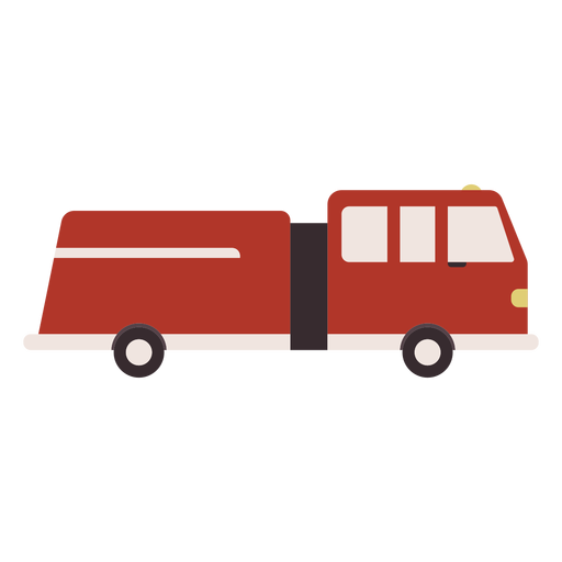 Fire engine colorful icon - Transparent PNG & SVG vector file