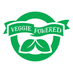 Veggie Powder Green Badge PNG & SVG Design For T-Shirts