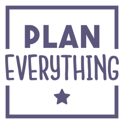 Everything Plan Badge Transparent PNG & SVG Vector