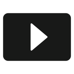 Play Icon Black PNG & SVG Design For T-Shirts