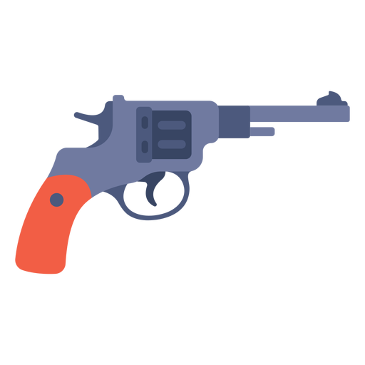 Winchester pistol flat - Transparent PNG & SVG vector file
