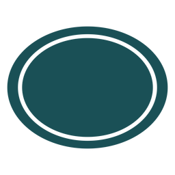 Green Oblong Label PNG & SVG Design For T-Shirts