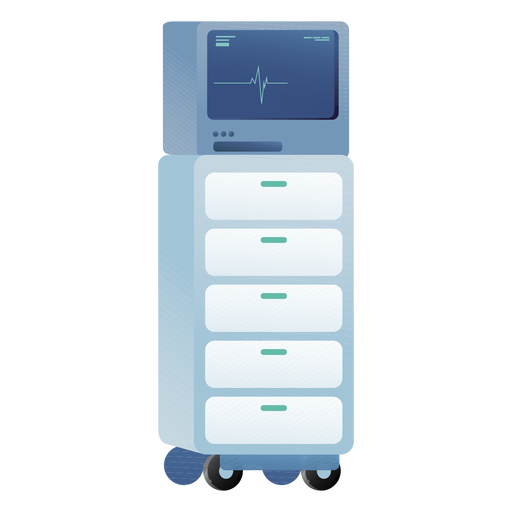 Hospital lifeline machine - Transparent PNG & SVG vector file