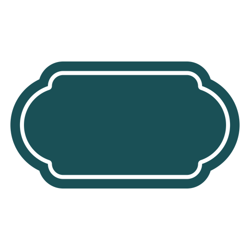 Etiqueta rectangular rectangular - Descargar PNG/SVG transparente