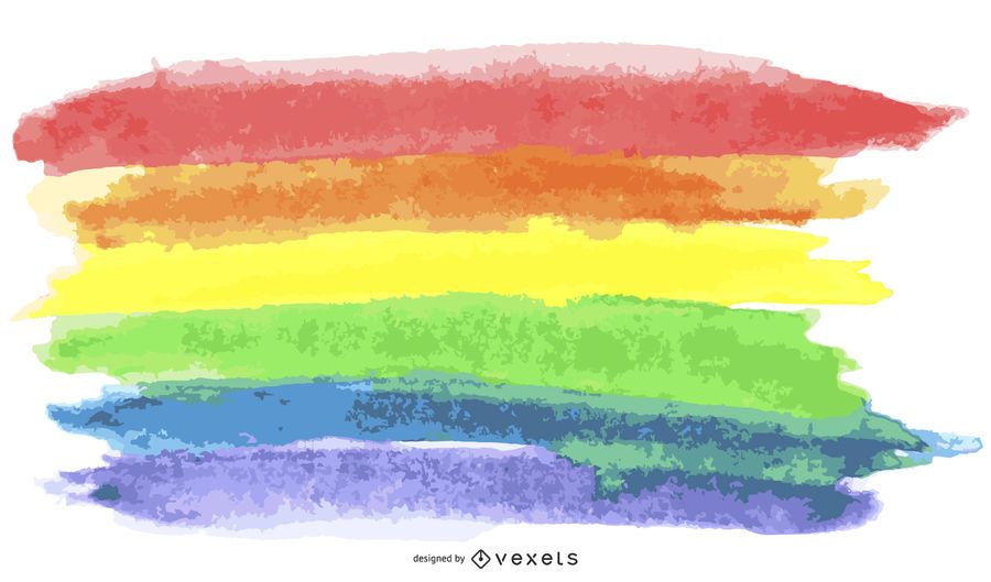 Lgbt Pride Flag Watercolor Vector Download