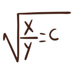 Square Root Formula Illustration PNG & SVG Design For T-Shirts