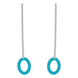 Steady Rings Gymnastic Equipment PNG & SVG Design For T-Shirts