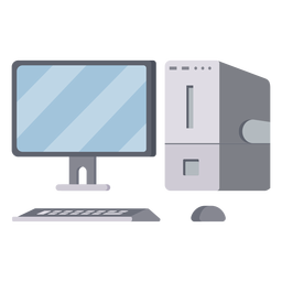 Computer isometric - Transparent PNG & SVG vector file