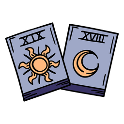 Magic Cards Hand Drawn PNG & SVG Design For T-Shirts