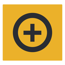 Plus Sign Circle Icon Sign PNG & SVG Design For T-Shirts