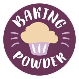 Pantry Label Backpulver PNG- Und SVG-Design Für T-Shirts