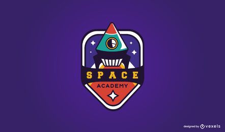 Space Academy Logo Design Vector Download