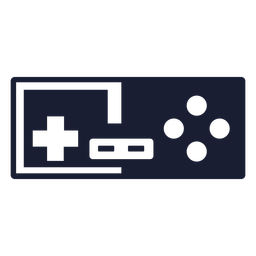 Retro Controller Black PNG & SVG Design For T-Shirts